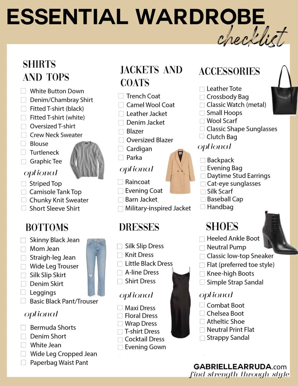 The Ultimate Guide How To Build A Wardrobe From Scratch Gabrielle Arruda