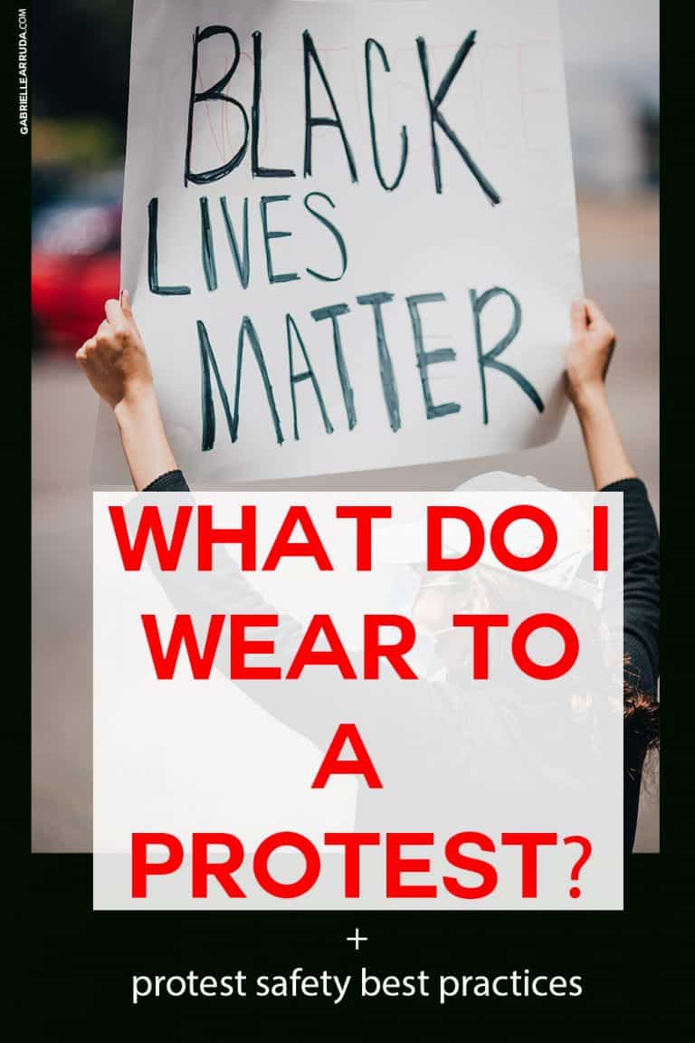 What should I wear to a protest? + Protest Safety Best Practices ...