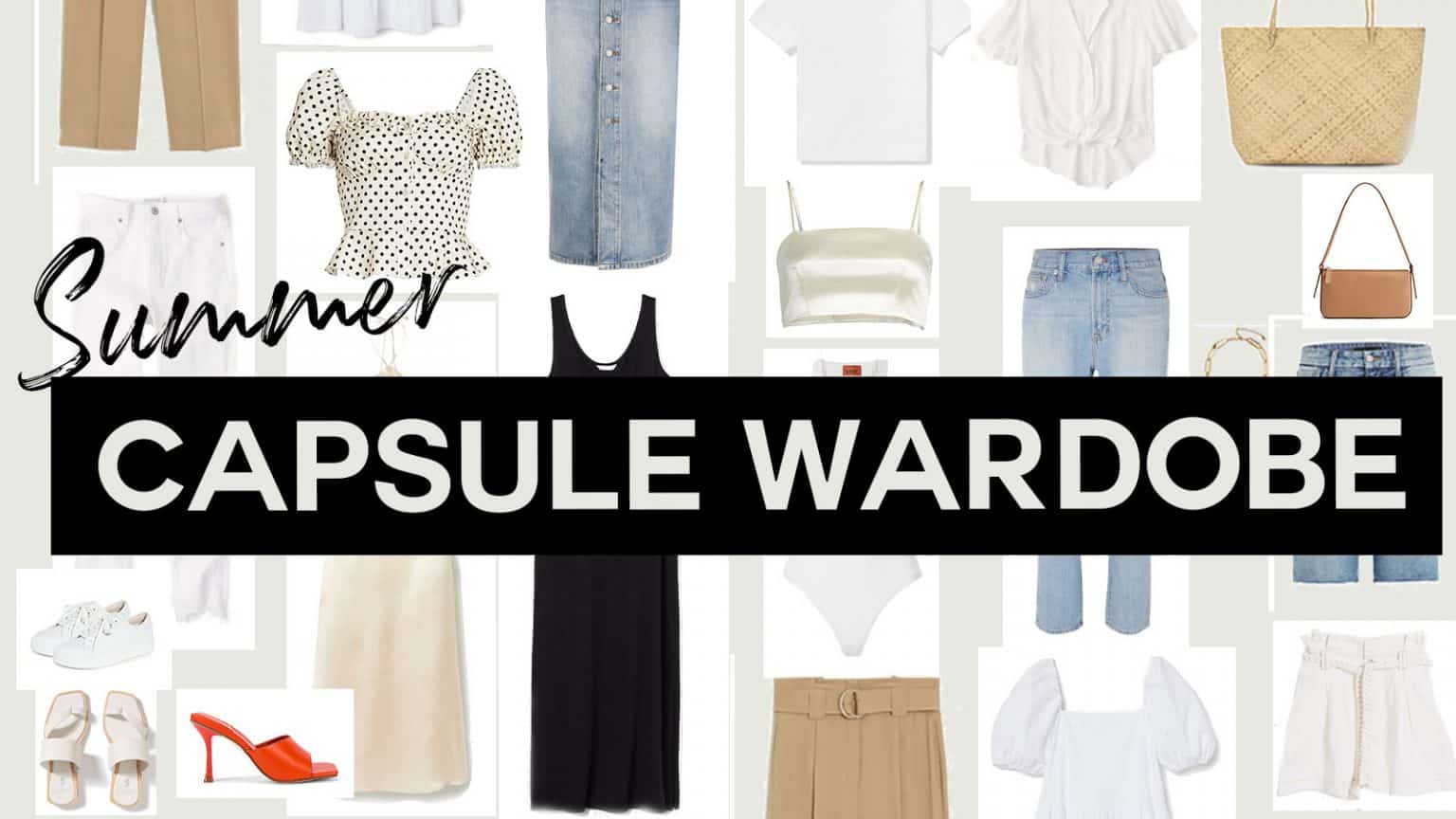 Budget-friendly Summer Capsule Wardrobe 2020 | Gabrielle Arruda