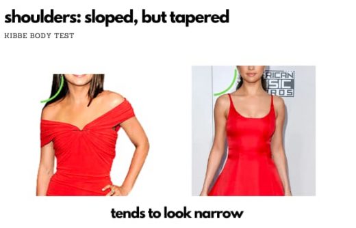 The Kibbe Body Type Test with Pictures | Gabrielle Arruda