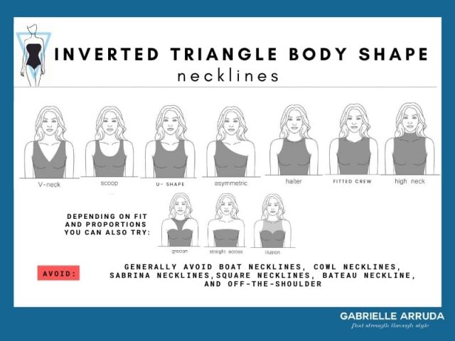The Inverted Triangle Body Shape: Building a Wardrobe | Gabrielle Arruda