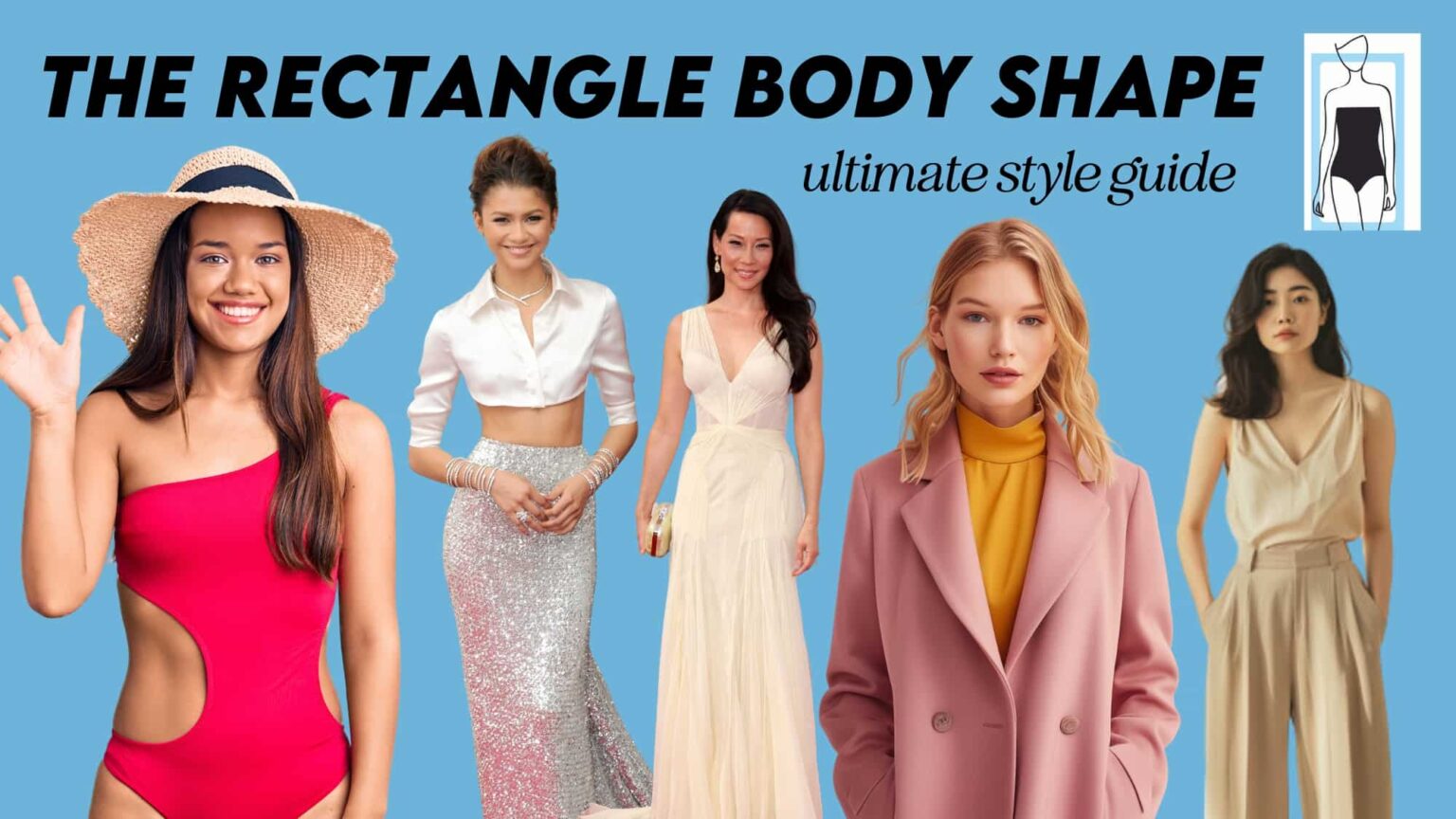 Rectangle Body Shape: Ultimate Guide to Building a Wardrobe | Gabrielle ...