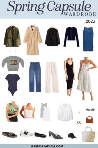 The CHICEST Spring Capsule Wardrobe 2023 - Gabrielle Arruda