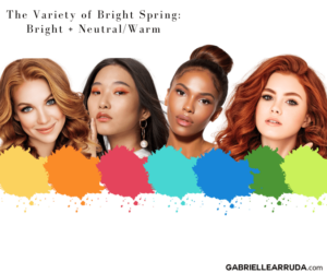 Bright Spring Seasonal Color: The Ultimate Guide | Gabrielle Arruda