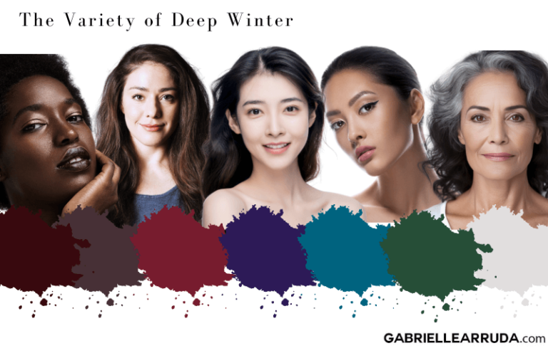Deep Winter Seasonal Color: The Ultimate Guide | Gabrielle Arruda