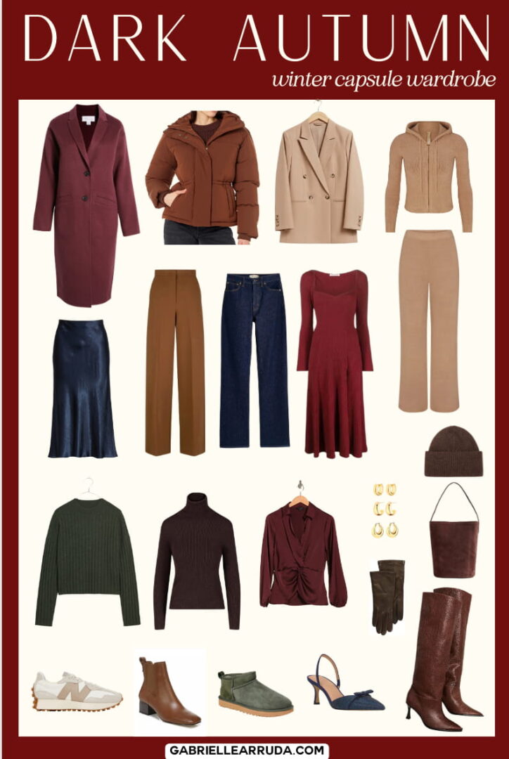 Winter Capsule Wardrobe for Every Seasonal Color Palette | Gabrielle Arruda