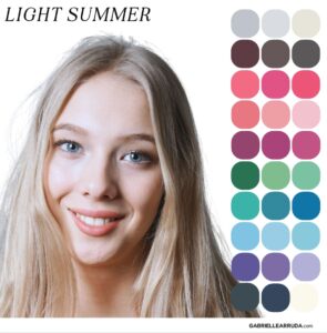 Summers: Seasonal Color Overview | Gabrielle Arruda