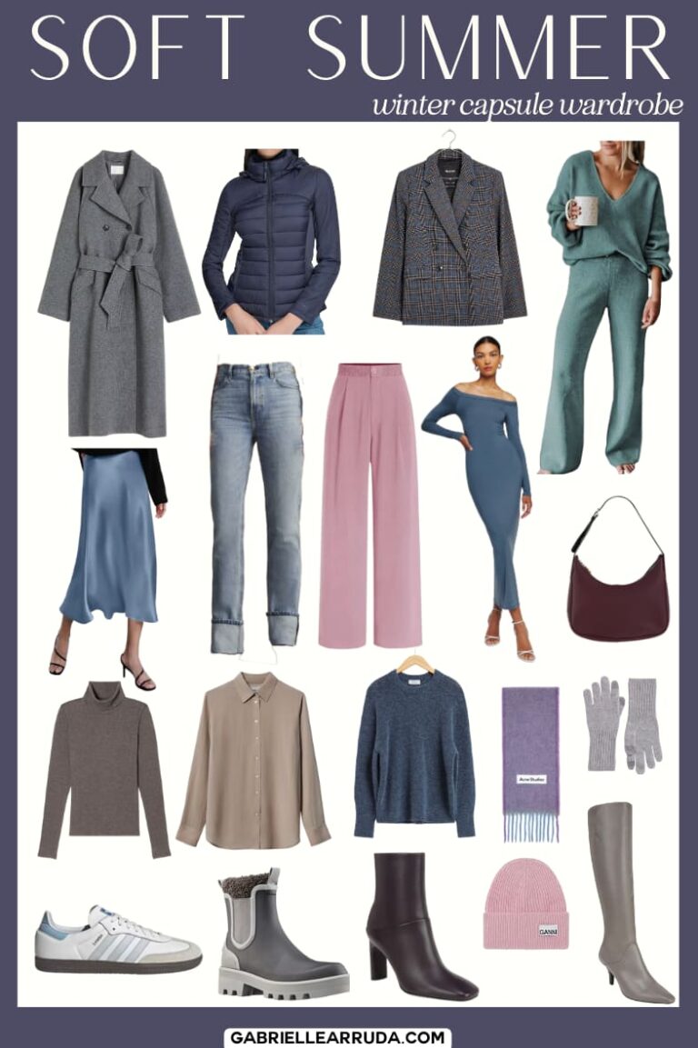 Winter Capsule Wardrobe for Every Seasonal Color Palette | Gabrielle Arruda