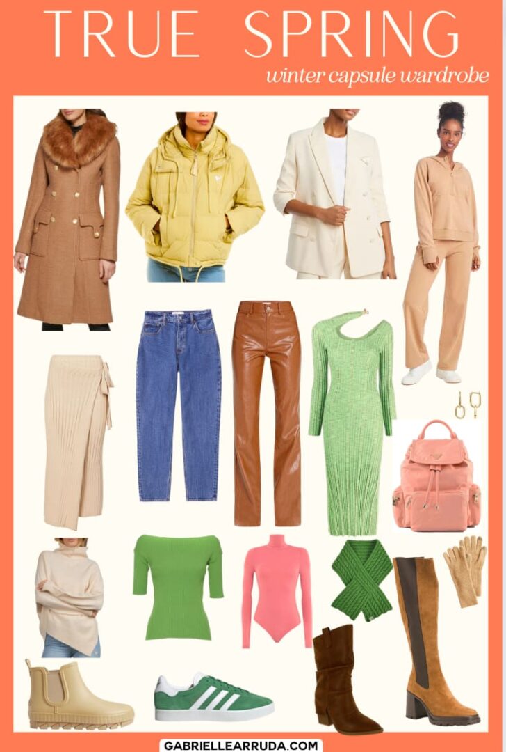 Winter Capsule Wardrobe for Every Seasonal Color Palette | Gabrielle Arruda