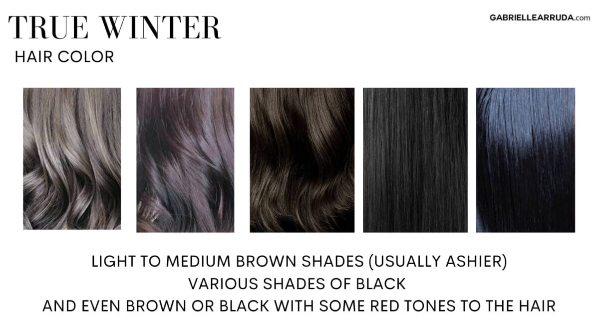 True Winter Seasonal Color: Ultimate Guide {cool winter} | Gabrielle Arruda