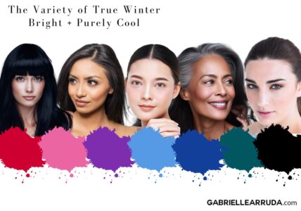 True Winter Seasonal Color: Ultimate Guide {cool winter} | Gabrielle Arruda