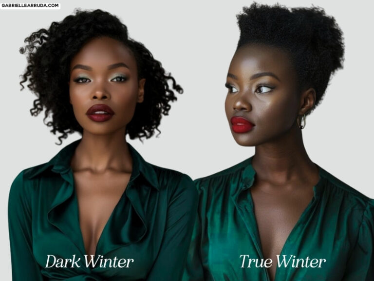 True Winter Seasonal Color: Ultimate Guide {cool winter} | Gabrielle Arruda