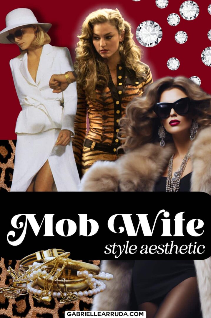 Crime pays... 10 Ways to Master the Mob Wife Aesthetic in 2024 ?? | Gabrielle Arruda
