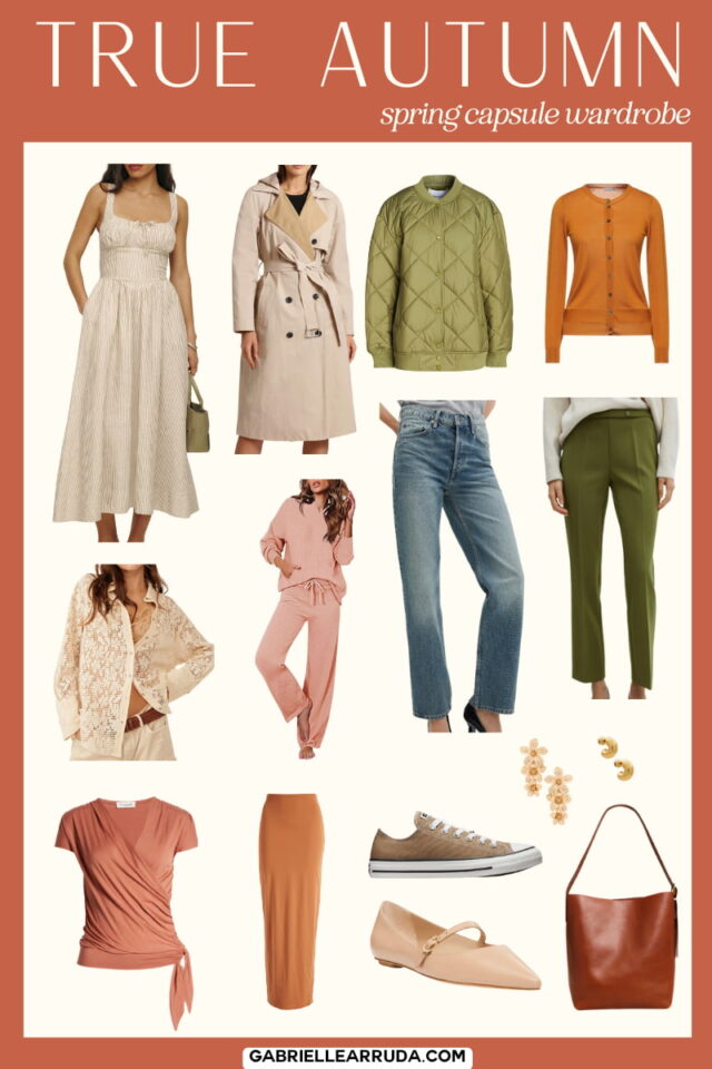 Spring Capsule Wardrobes for Every Seasonal Color Palette | Gabrielle ...