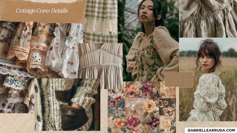 Cottage Core Style Aesthetic ? { kibbe & seasonal color outfit ideas ...