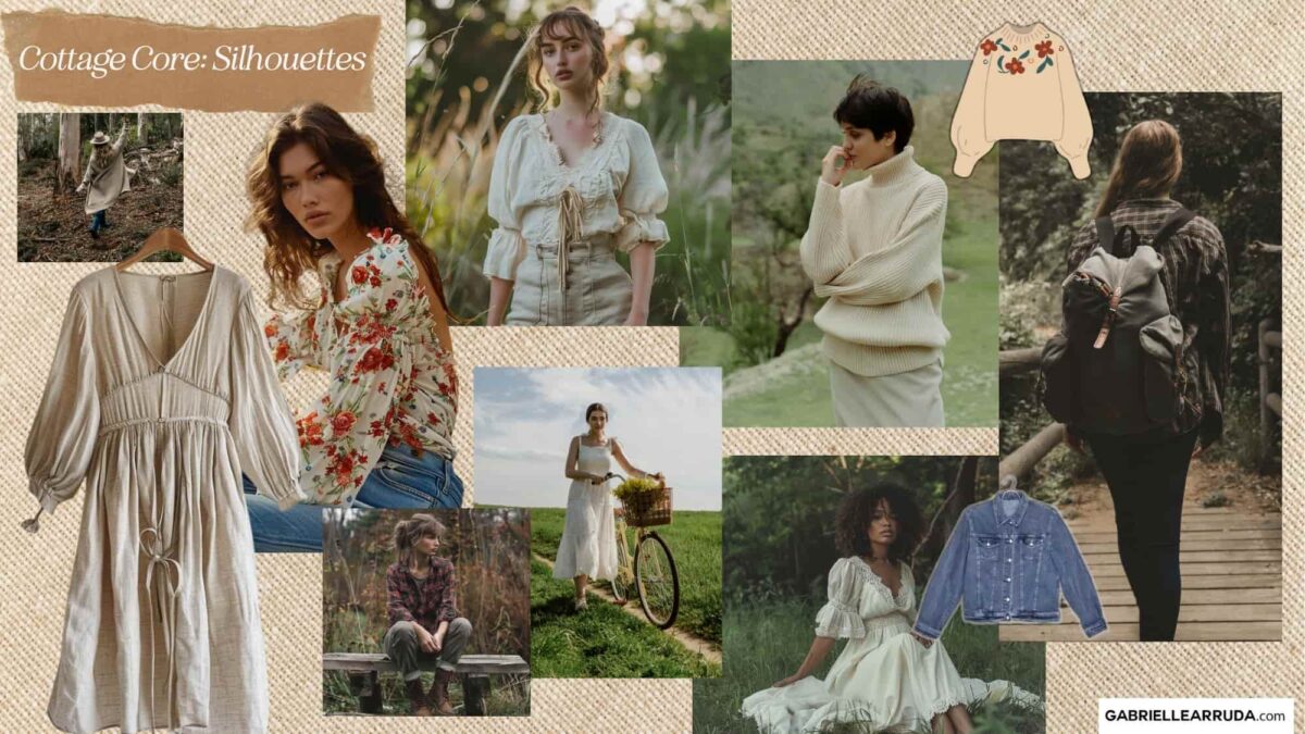Cottage Core Style Aesthetic ? { kibbe & seasonal color outfit ideas ...