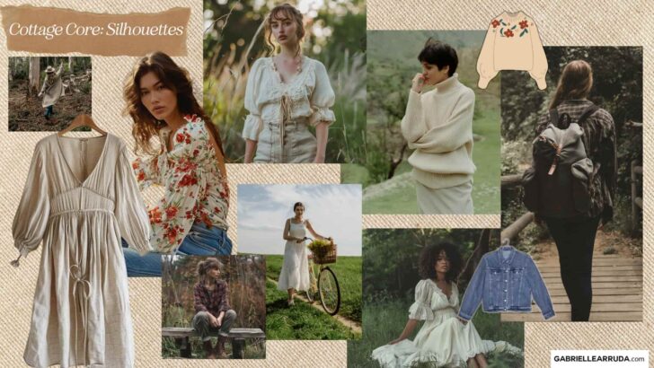Cottage Core Style Aesthetic ? { kibbe & seasonal color outfit ideas ...