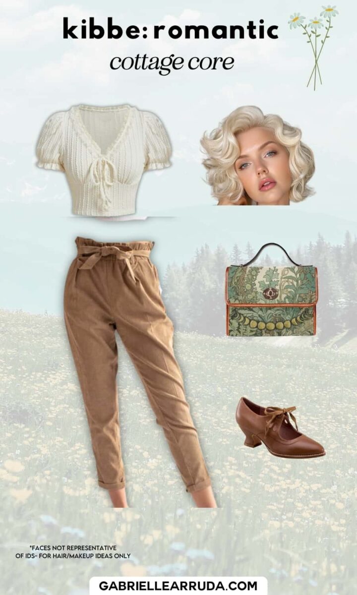 Cottage Core Style Aesthetic ? { kibbe & seasonal color outfit ideas ...