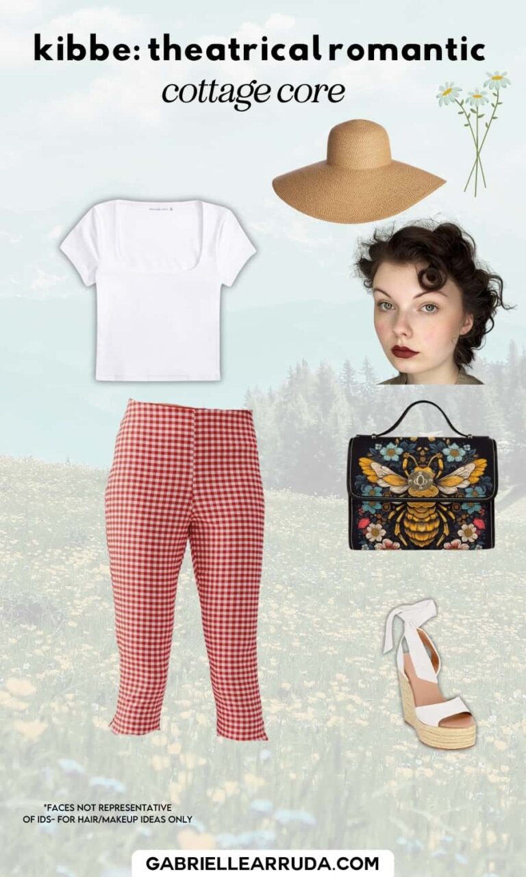 Cottage Core Style Aesthetic ? { kibbe & seasonal color outfit ideas ...