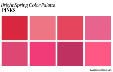 Seasonal Color Palettes: Your Best Pinks | Gabrielle Arruda