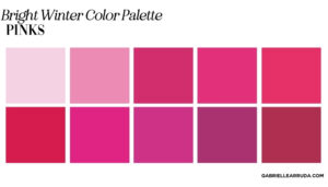 Seasonal Color Palettes: Your Best Pinks | Gabrielle Arruda