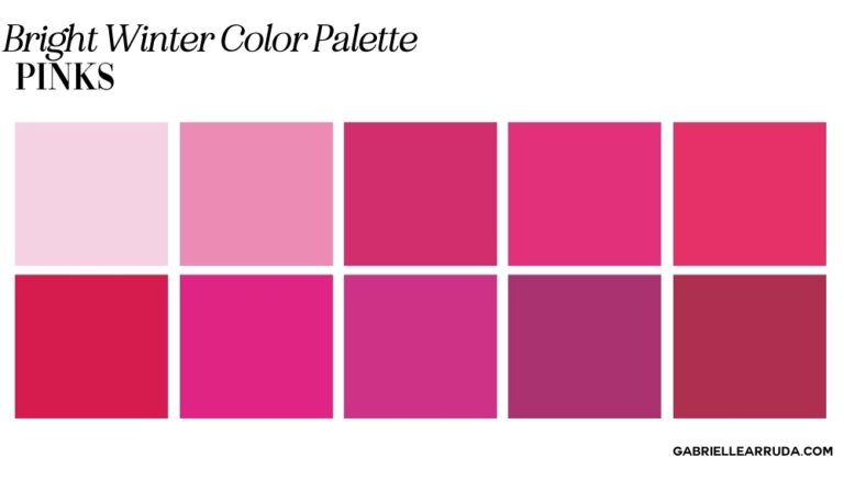 Seasonal Color Palettes: Your Best Pinks | Gabrielle Arruda