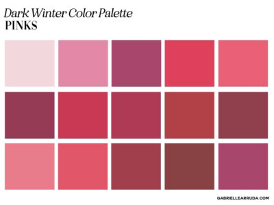 Seasonal Color Palettes: Your Best Pinks | Gabrielle Arruda