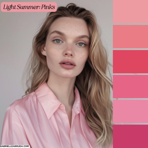 Seasonal Color Palettes: Your Best Pinks | Gabrielle Arruda