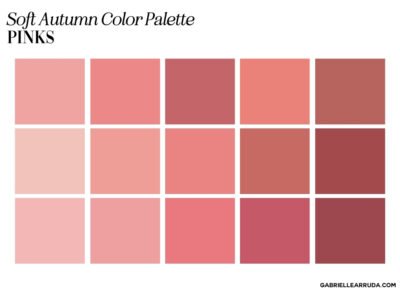 Seasonal Color Palettes: Your Best Pinks | Gabrielle Arruda