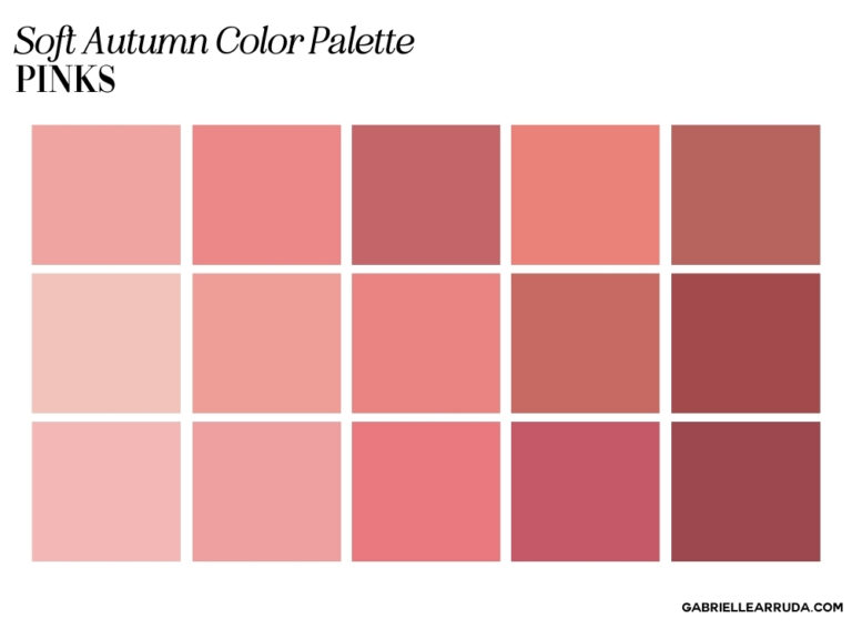 Seasonal Color Palettes: Your Best Pinks | Gabrielle Arruda