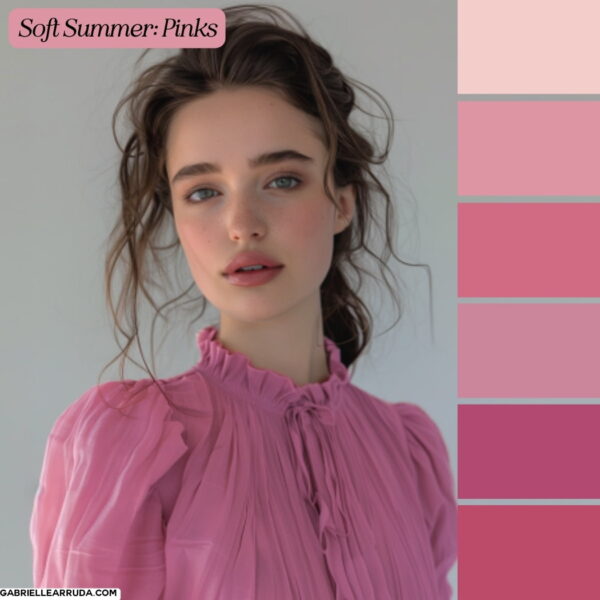Seasonal Color Palettes: Your Best Pinks | Gabrielle Arruda