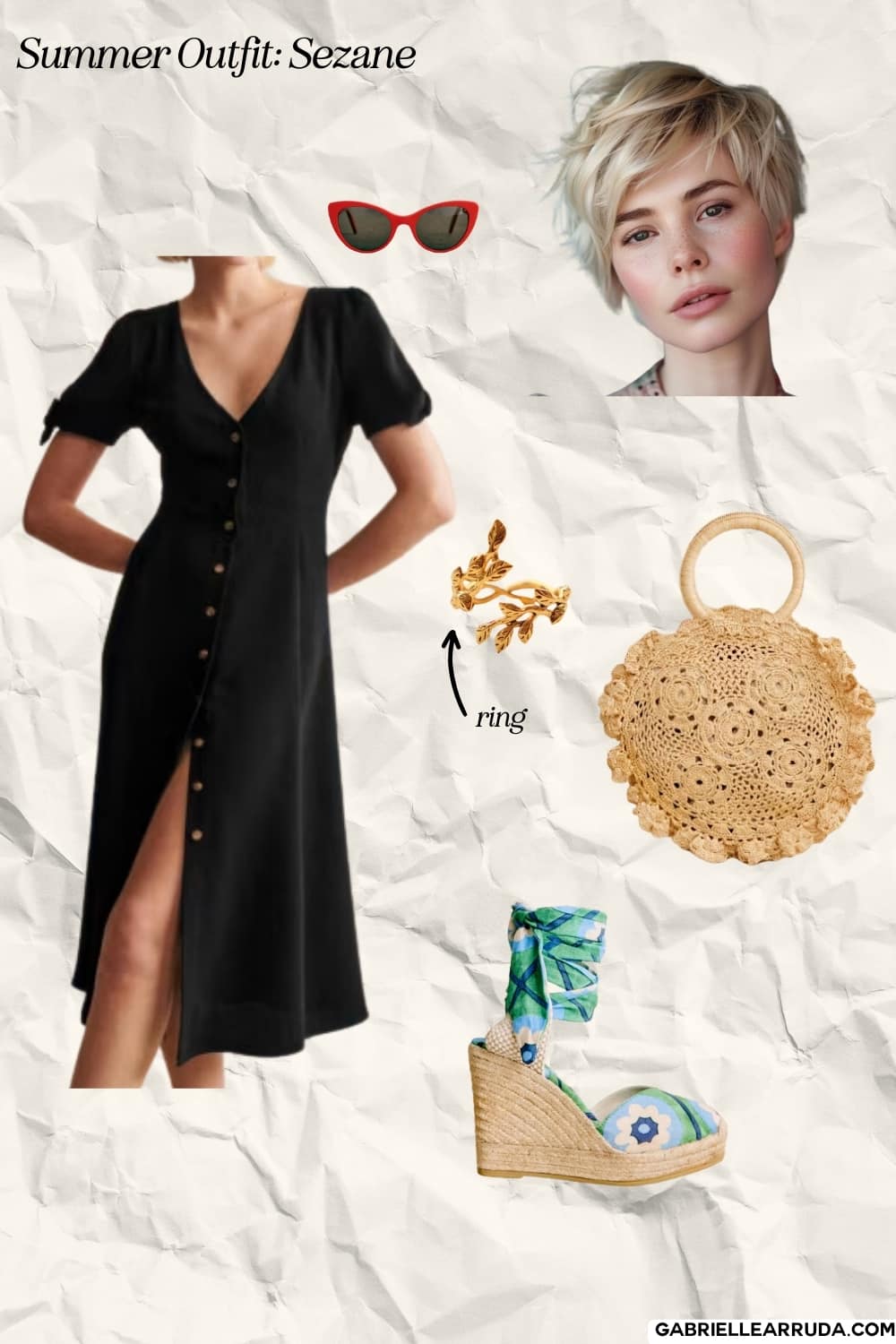 Sezane Summer Outfit Ideas: Master That French Girl Style | Gabrielle ...