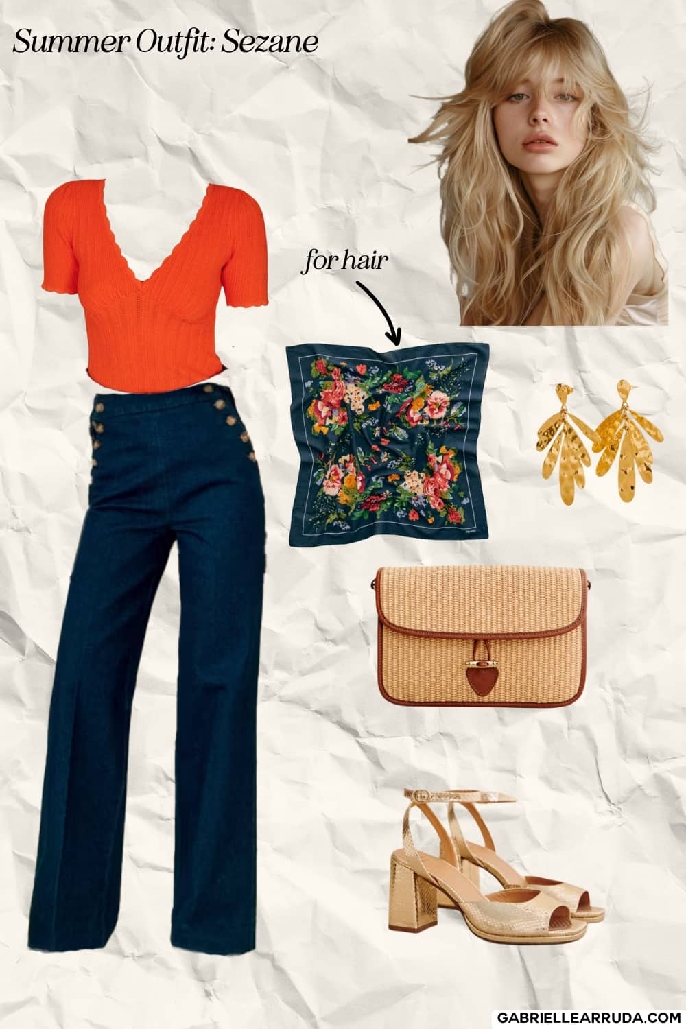 Sezane Summer Outfit Ideas: Master That French Girl Style | Gabrielle ...