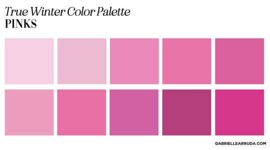Seasonal Color Palettes: Your Best Pinks | Gabrielle Arruda