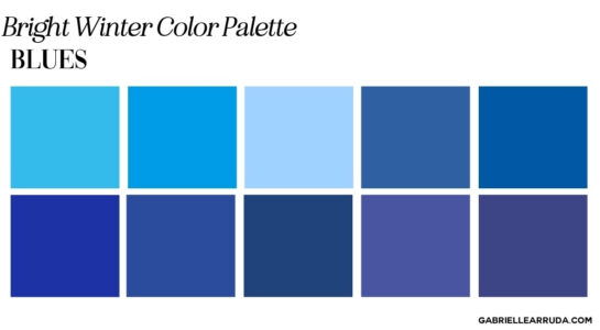 Seasonal Color Palettes: Your Best Blues | Gabrielle Arruda