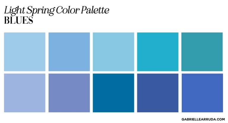 Seasonal Color Palettes: Your Best Blues | Gabrielle Arruda
