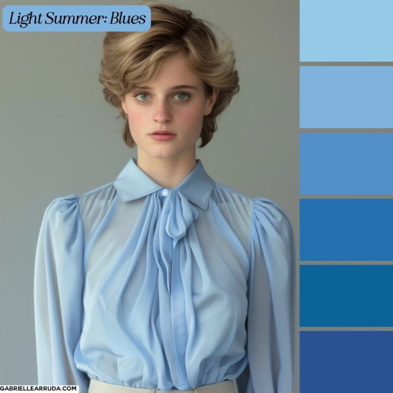 Seasonal Color Palettes: Your Best Blues | Gabrielle Arruda