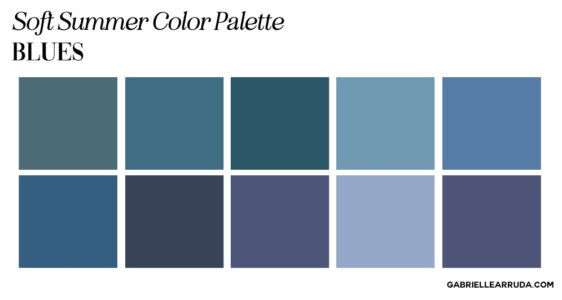 Seasonal Color Palettes: Your Best Blues | Gabrielle Arruda