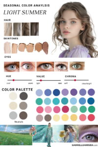 Summers: Seasonal Color Overview | Gabrielle Arruda