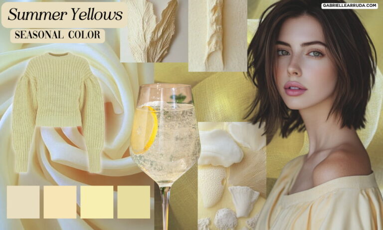 Summers: Seasonal Color Overview | Gabrielle Arruda
