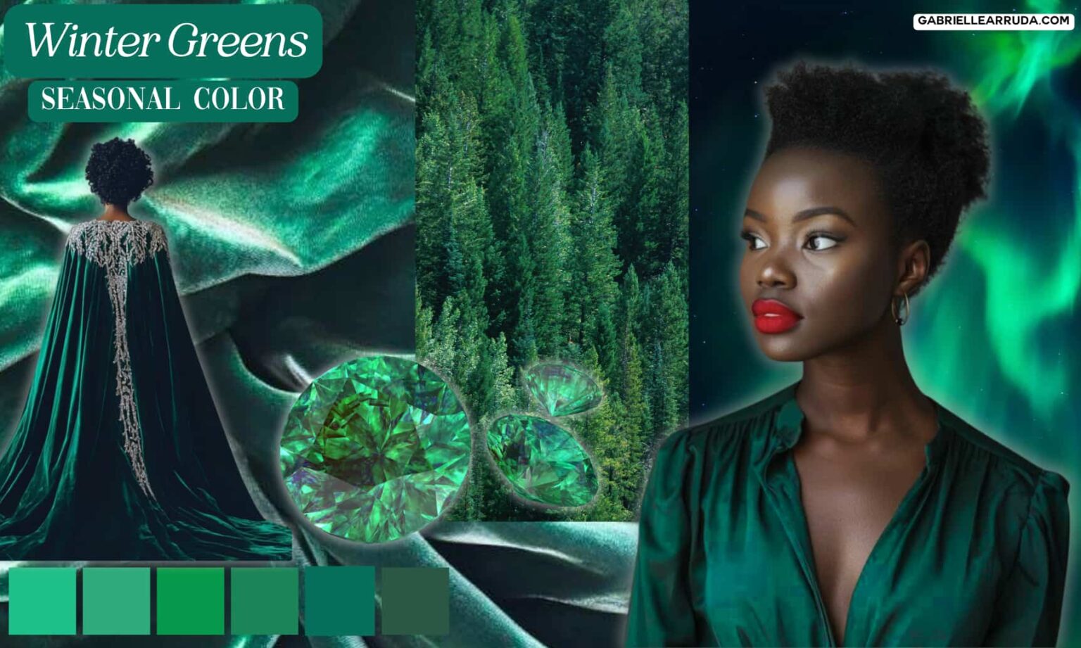 Winters: Seasonal Color Overview | Gabrielle Arruda