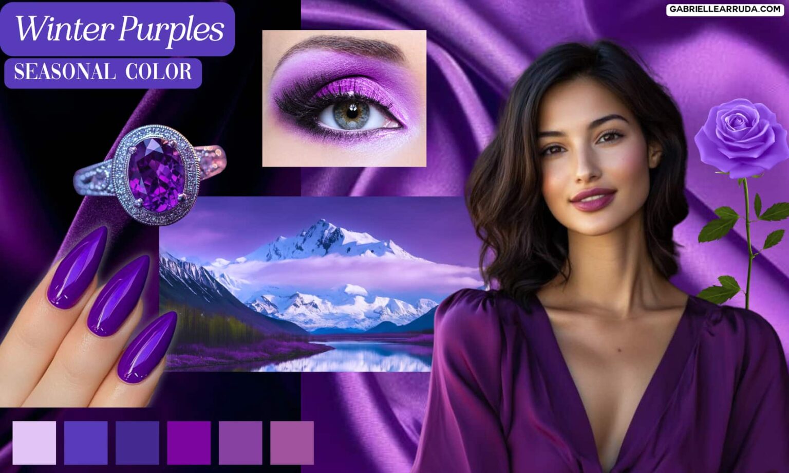 Winters: Seasonal Color Overview | Gabrielle Arruda