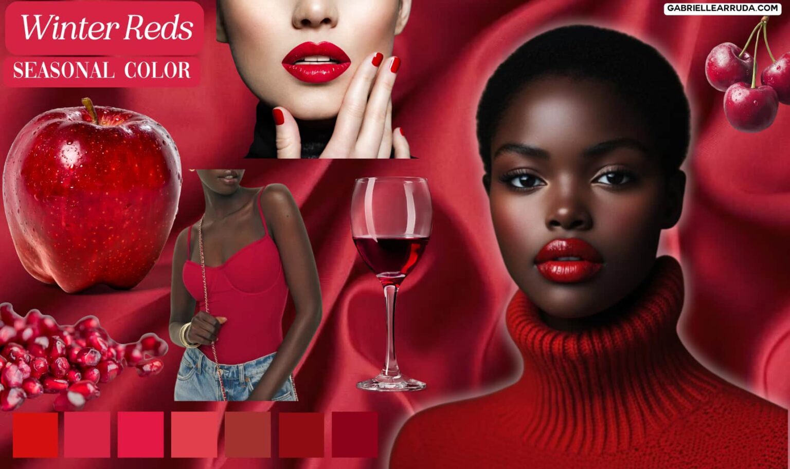 Winters: Seasonal Color Overview | Gabrielle Arruda