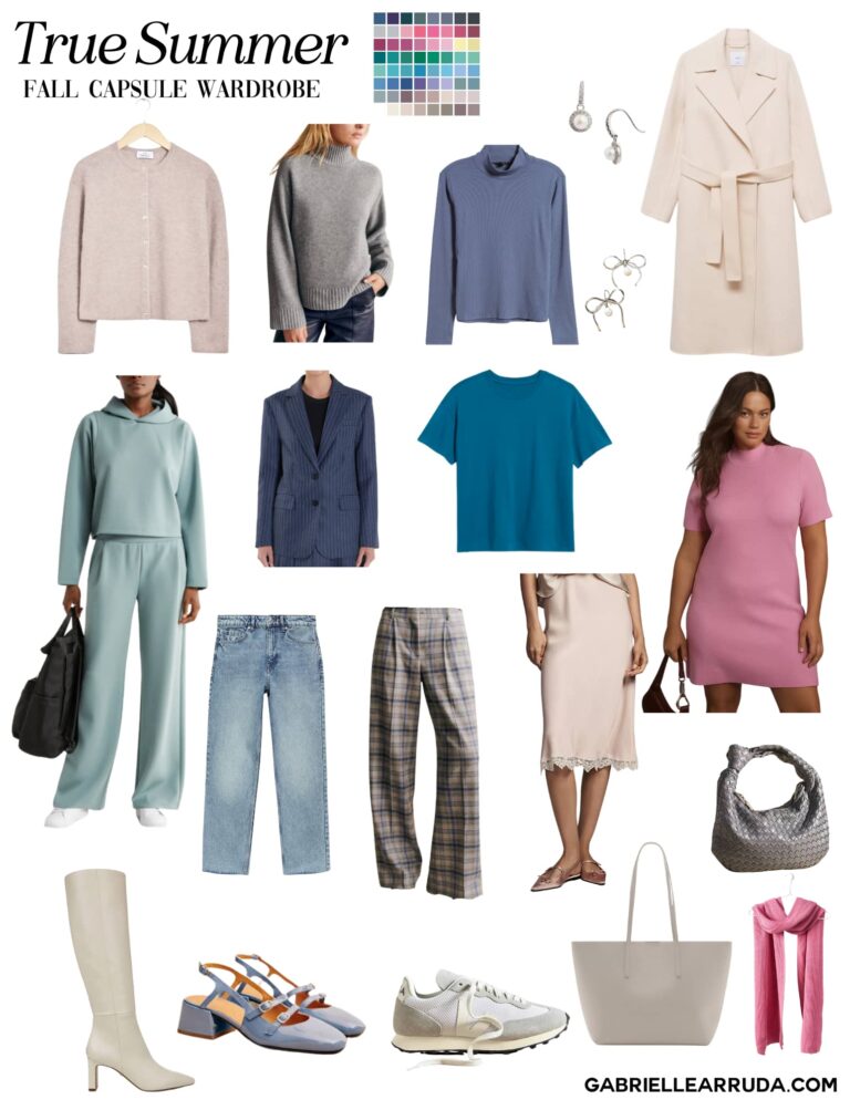 Fall Capsule Wardrobe: 12 Seasonal Color Palettes | Gabrielle Arruda
