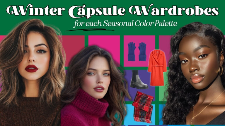 Winter Capsule Wardrobes: 12 Seasonal Color Palettes | Gabrielle Arruda