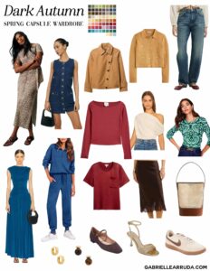 Spring Capsule Wardrobe: 12 Seasonal Color Palettes {2025} | Gabrielle ...
