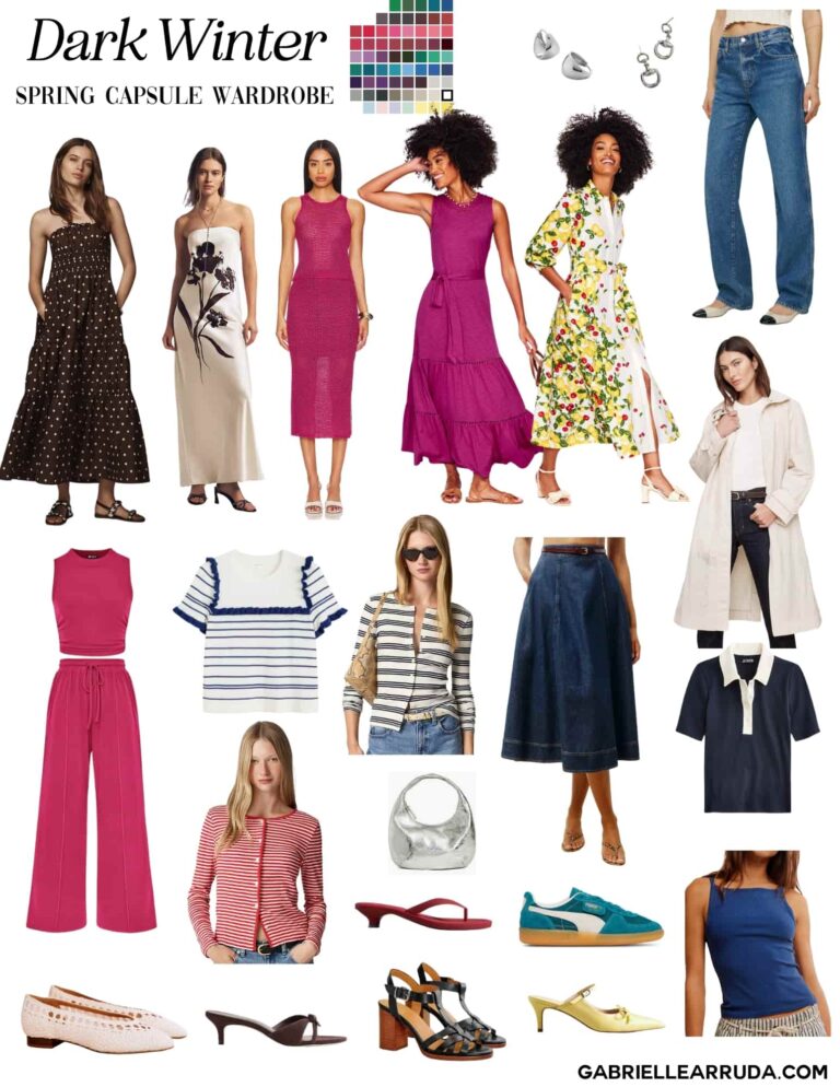 Spring Capsule Wardrobe: 12 Seasonal Color Palettes {2025} | Gabrielle ...
