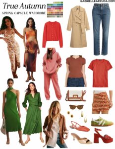 Spring Capsule Wardrobe: 12 Seasonal Color Palettes {2025} | Gabrielle ...