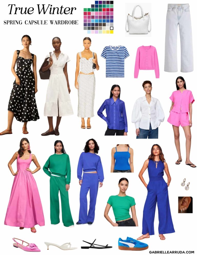 Spring Capsule Wardrobe: 12 Seasonal Color Palettes {2025} | Gabrielle ...