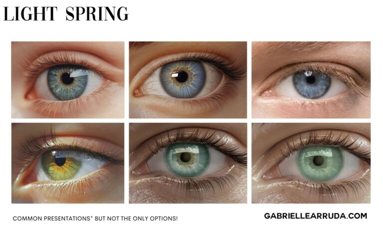 The Light Spring Seasonal Color Guide | Gabrielle Arruda